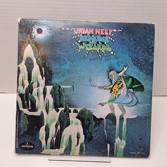 Media | Vintage Uriah Heep Vinyl Record Demons And Wizards Lp Mercury ...